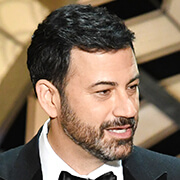 El host del año en los Premios Óscar 2018, el comediante Jimmy Kimmel